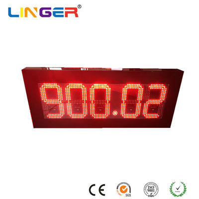 IP67 Electronic Gas Price Sign Plug And Play Gas LED Signs With High ...